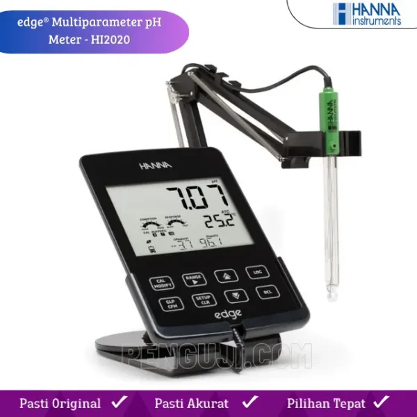 Alat Ukur Kualitas Air edge® Multiparameter pH Meter – HI2020 HANNA ...